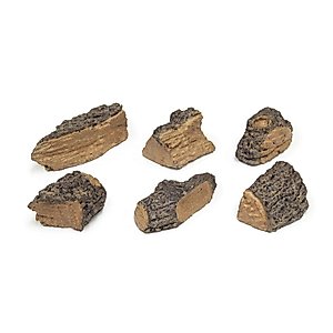 Peterson Gas Logs Decorative Wood Chips - Set Of 6