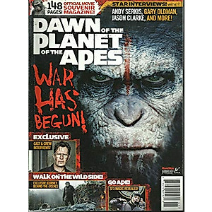 DAWN OF THE PLANET OF THE APES MAGAZINE, WAR HAS BEGUN ! SUMMER, 2014