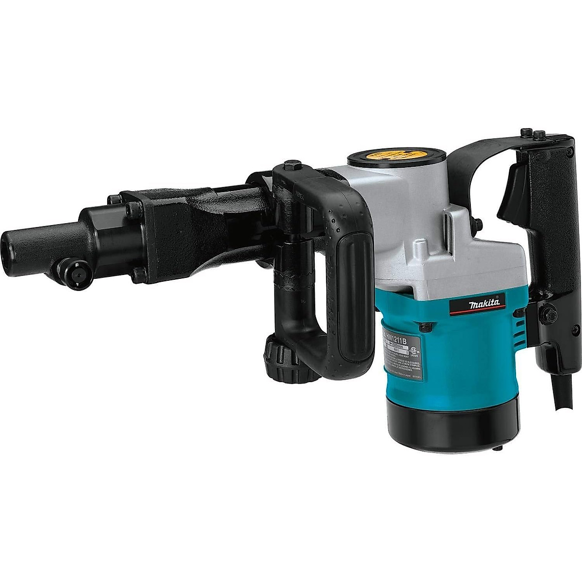 Makita HM1211B 20 lb. Demolition Hammer, Accepts 3/4" Hex Bits, Black