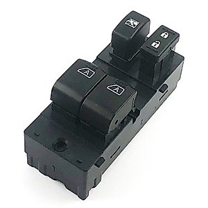 KIRO&SEEU Window Master Switch Compatible with Ni-ssan 350Z Altima Titan NV200 Quest in-finiti G35 G37 25401CD000 25401CD010 25401CD02A 25401CD02D