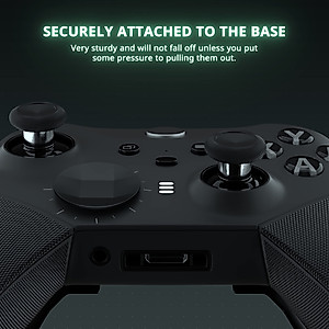 Avericht 13 in 1 Replacement Parts for Xbox Elite Series 2 Controller, 6 Swap Magnetic Thumbsticks, 4 Paddles, 2 D-Pads, 1 Adjustment Tool, Custom kit for Xbox One Elite Series 2 Accessories (Black)