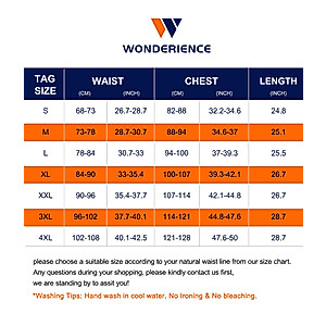 Wonderience Compression Shirts for Men Undershirts Slimming Body Shaper Waist Trainer Tank Top Vest with Zipper (Beige, XXX-Large)