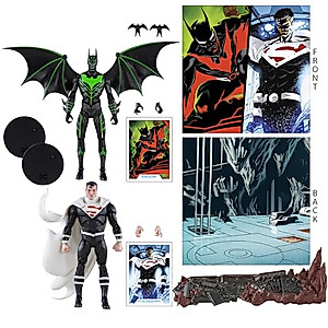 McFarlane Toys - DC Multiverse Batman Beyond vs. Justice Lord Superman 7in Action Figure 2pk
