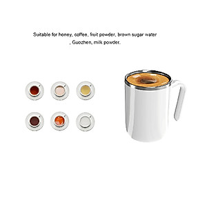 Smart Hot Beverage Blender Cup, Self Stirring Beverage Cup, Automatic Mixing Coffee Blender Cup, Automatic Self Stirring Coffee Cup