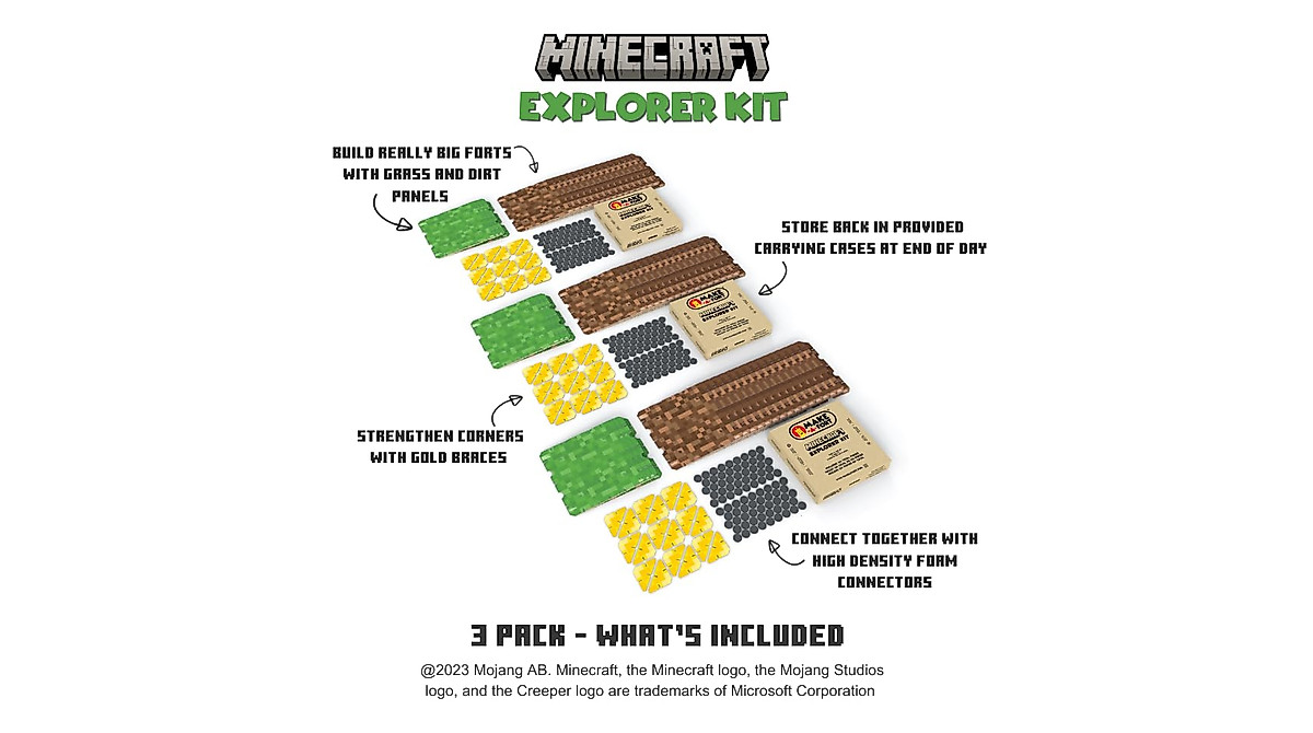 Minecraft Explorer Kit - Endless Real-World Builds