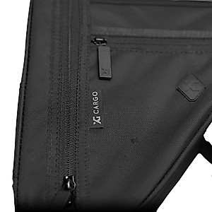 XG Cargo - Wrangler Gama Adventure JL/4XE | Jeep Wrangler Storage Bag | Jeep Roll Bar Storage Bag | JK Roll Cage Bags | Patented Sports Bar Mount | Waterproof TPE Material | Nylon | Black (12lb)
