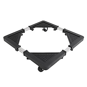 Generic Adjustable Washing Machine Base Refrigerator Stand Adjustable Stable Adjustable Dustproof for Apartment, Genericzb8rh4ap2f