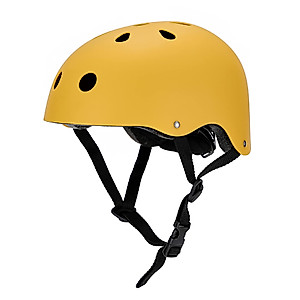 Bike Helmet for Adults High Performance Classic (Yellow)