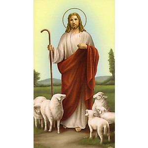 St. Jude Store Psalm 23 - Laminated holy card - Pack of 25, White