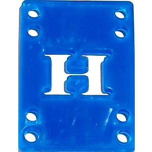 Dime Bag Hardware Skateboard 2 Blue Riser Pads 1/8 in Skateboards
