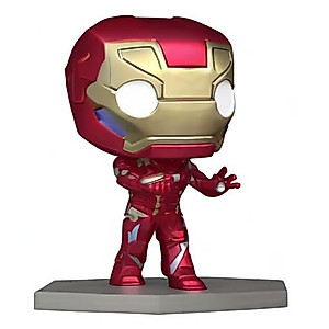 Funko POP! Marvel: Civil War Build A Scene - Iron Man - Captain America - Collectable Vinyl Figure - Gift Idea - Official Merchandise - for Kids & Adults - Movies Fans