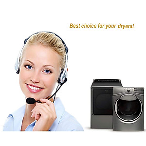 279769 Dryer Thermal Cut-Off Kit, 3387134 Dryer Thermostat and 3392519 Dryer Thermal Fuse for Whirlpool Kenmore Maytag Dryer Replaces 3977394 3390291 PS345113 AP6008325