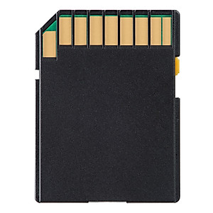 Transcend 64 GB High Speed 10 UHS-3 Flash Memory Card 95/60 MB/s (TS64GSDU3),Gold