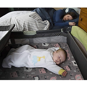 Pack n Play Sheets, BROLEX 2 Pack Mini Crib Sheets,Stretchy Portable Fitted Playard Sheet Set, Convertible Playard Mattress Cover,Ultra Soft Breathable Material,Jungle Animals