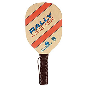 Rally Meister Wood Pickleball Paddle Deluxe Bundle 4 Paddles & 6 Balls