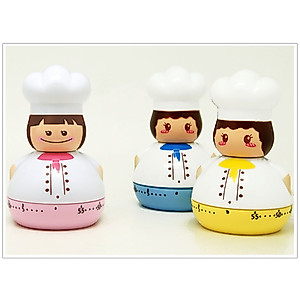 Cute Kitchen Timers Mechanical Cooking Egg Timers Clock for Study Teaching Games