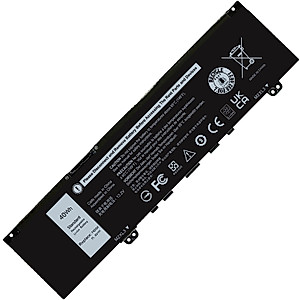 Bay Valley Parts F62G0 39DY5 Replacement Battery Compatible with Dell Inspiron 13 5370 7000 7370 7373 7380 7386 Vostro F62GO RPJC3 CHA01 39DY5 11.4 V 40WH