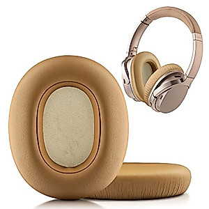 Replacement Ear Pads for Edifier W830BT W860NB Bluetooth Headphones-Cushions Replacement Earpads (Yellow)