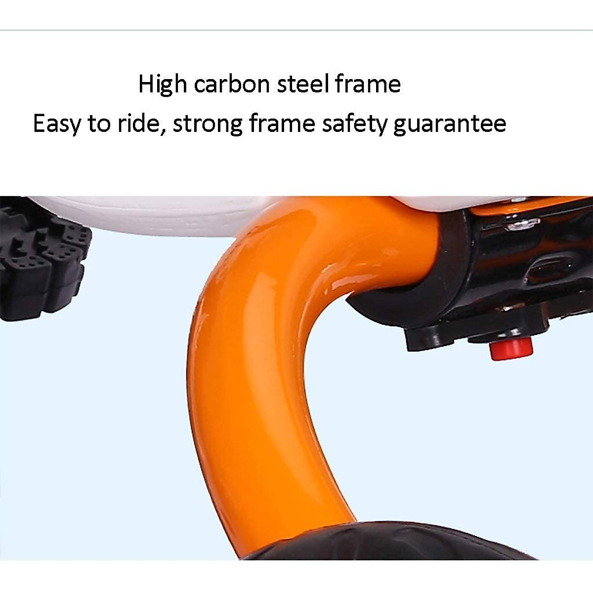 NUBAO Stroller Wagon Kids' Trikes Pedal Cars Children's Tricycle for 2-6 Year Old Boys Girls Pedal Toddler Scooters Pushchairs with Front Basket Over 1 Year Old Girl Gifts (Color : C)