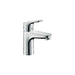 hansgrohe Focus Modern Upgrade Easy Clean 1-Handle 1 7-inch Tall Bathroom Sink Faucet in Chrome, 04371000