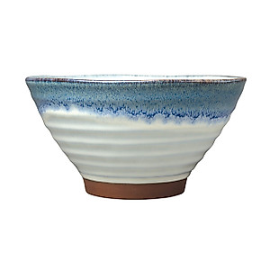 Sango Talia 16-Piece Stoneware Dinnerware Set with Round Plates, Bowls, and Mugs, Dusk Blue