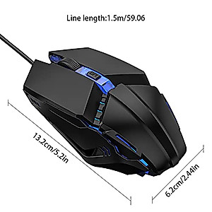 3200DPI USB Ergonomic Mouse Optical Mice