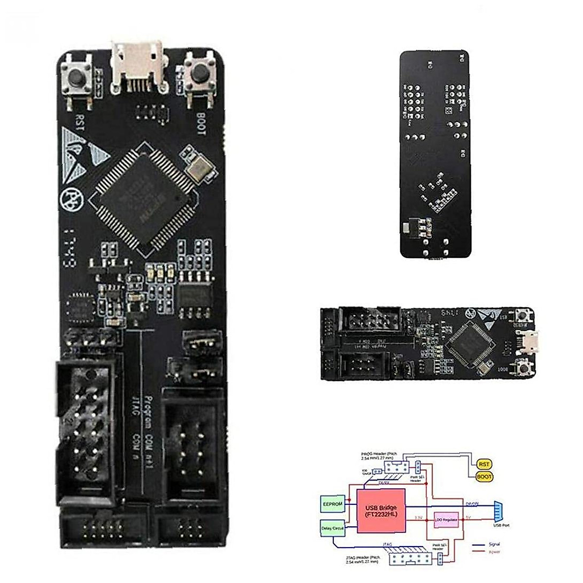 JTAG Debug Program Downloader ESP-Prog ESP8266 ESP32 Chip Automatic Debugging Board,Components