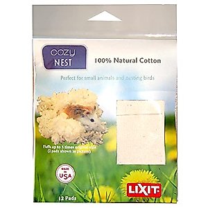 Lixit Bird and Small Animal Nesting Material (1oz Compressed)