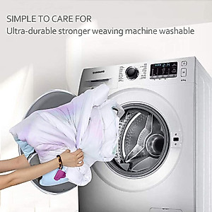 Dreamy Black Purple Butterfly Pattern Comforter Set for Girls Women Twin Size Watercolor Art Insect Butterflies Print Sage Blue Bedding Duvet Set Soft Kids Adult Bedroom Quilt Set with 1Pillowcase