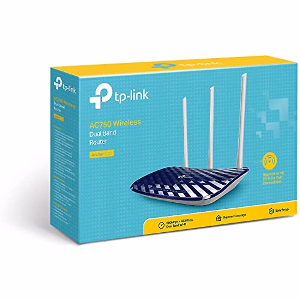 TP-Link Archer-C20-RB AC750 Dual Band Wi-Fi Router - Certified Refurbished