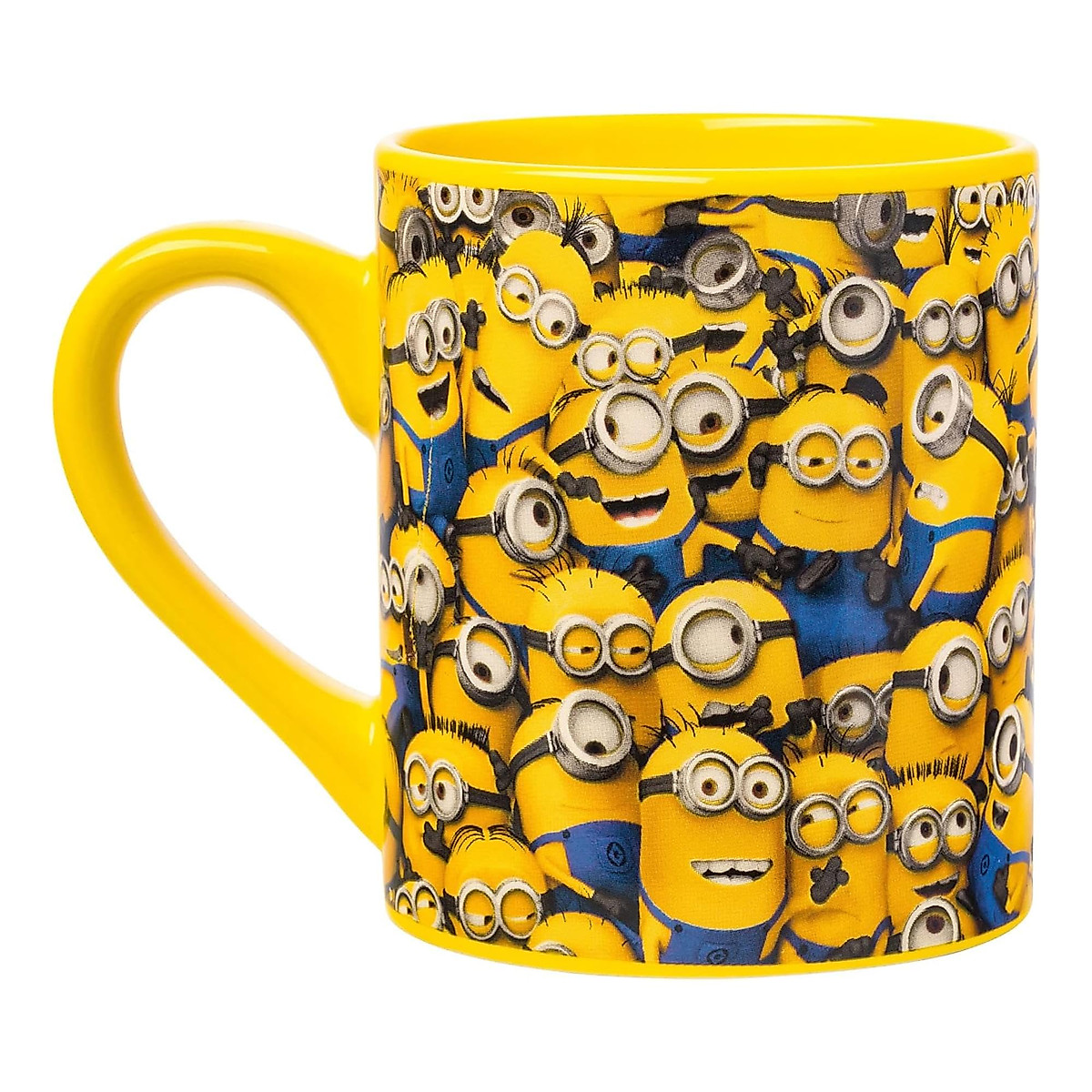 Silver Buffalo Universal's Despicable Me Cluttered Minions Ceramic Coffee Mug, 14 Ounces