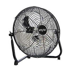 Active Air ACFV1012 HD Pedestal, 16" Fan, Black