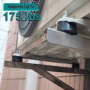 Daisypower Air Conditioner Rubber Vibration Mounting Bracket,M8 Anti-Vibration Isolator Pads for Outdoor Ductless Mini Split Units AC Condensers