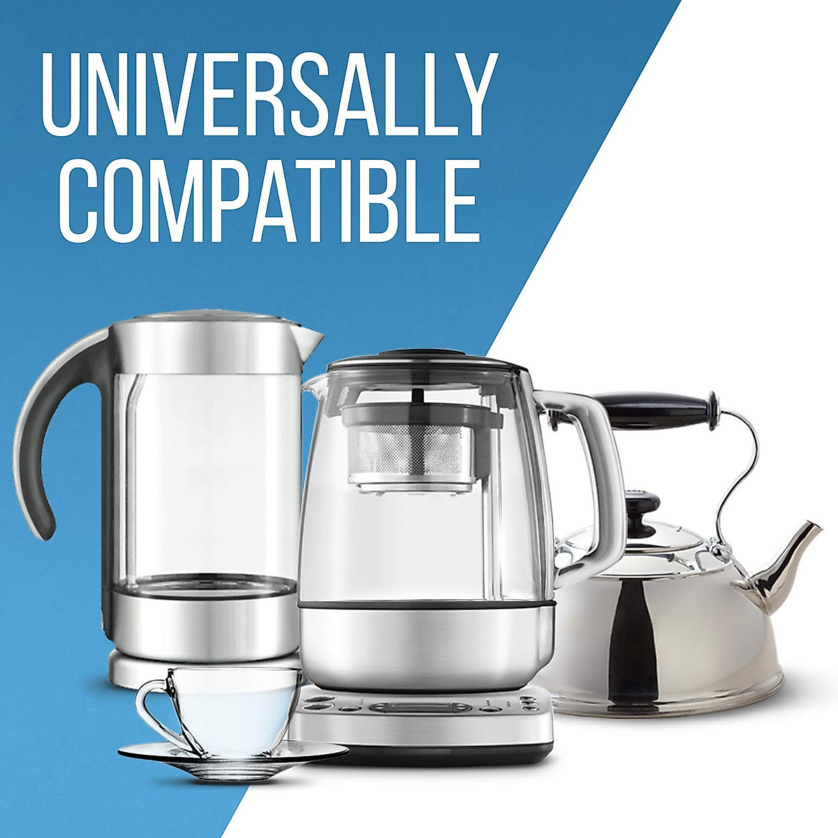 Impresa [10 Pack] Tea Maker Cleaner for Breville BTM100 Tea Maker and More, Safe and Non-Corrosive Tablets Help to Control the Build-Up of Limescale - Tea Maker and Cup Stain Remover