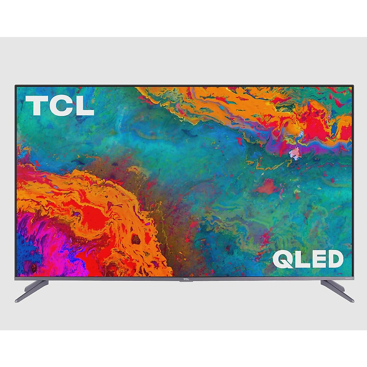 TCL 65-inch 5-Series 4K UHD Dolby Vision HDR QLED Roku Smart TV - 65S535, 2021 Model,Black