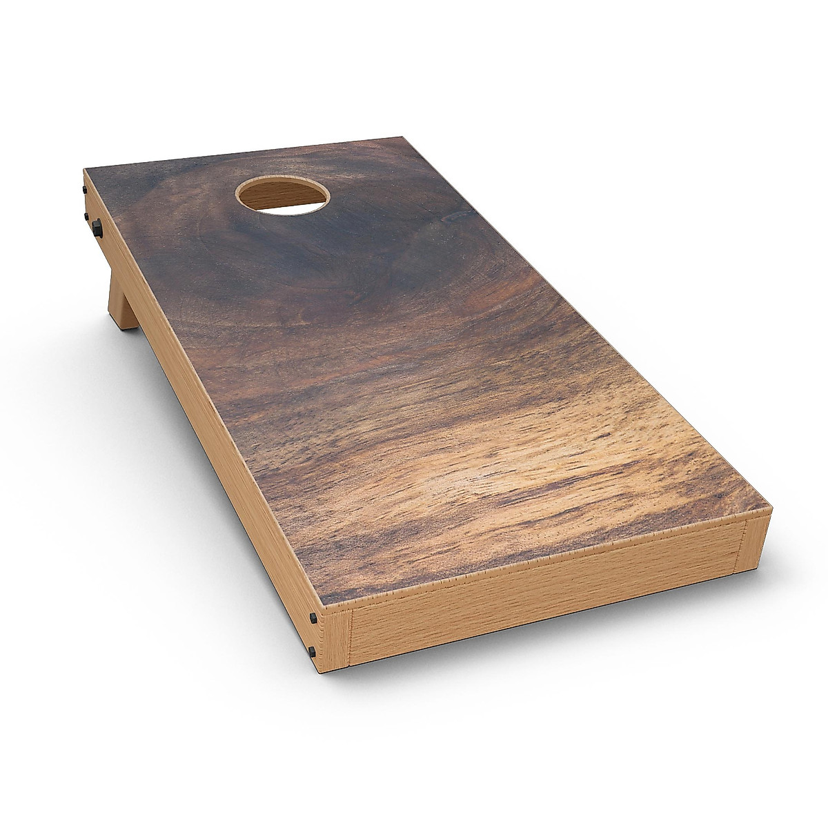 Design Skinz Wood Skin Set for Cornhole (Skin Only) - Knotted Rich Wood Plank