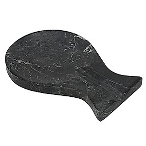 RADICALn Spoon Rest Handmade Marble Black Spatula Fork Ladle Utensil Rest Keeper - Cooking Spoon Organizer - Stove Top Chef Kitchen Tool Spoon Holder