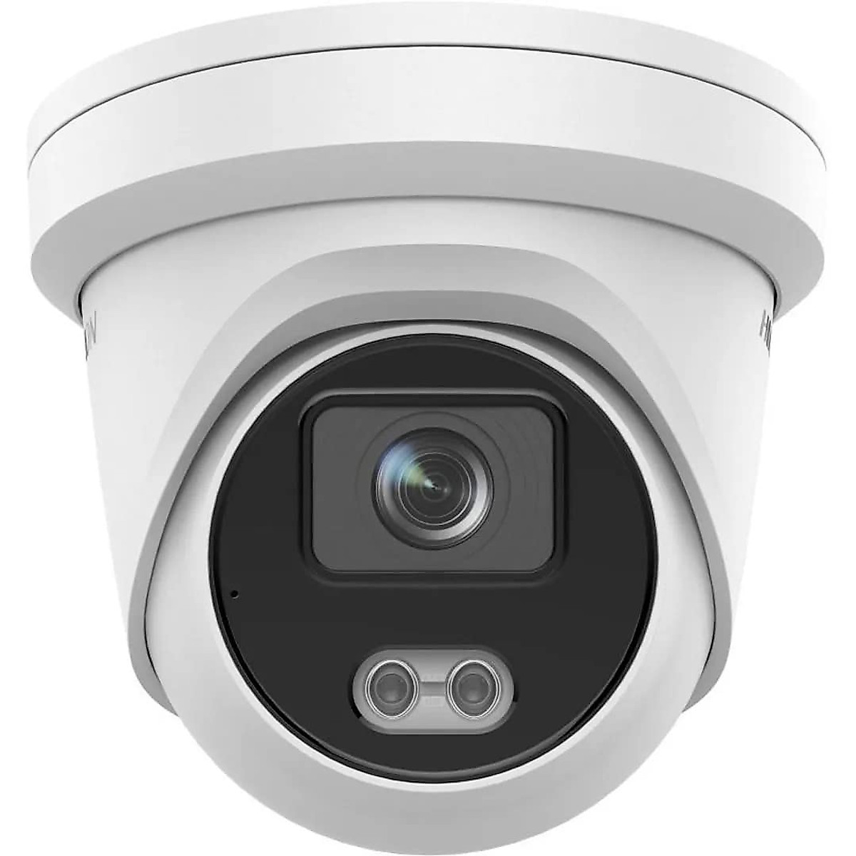 Ⲏіkvіsіon IP Camera AcuSense DS-2CD2347G2-LU 4MP PoE IP Turret Dome Camera, 247 Full Color 2.8mm Fixed Lens Outdoor Rated, IP67, H.265+ Built in Microphone, English Version Human Vehicle Detection