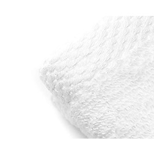 Raymond Clarke® Washcloths, Face Towels Cotton White Twelve Pack, 12x12 inch, Ultra Soft face Cloths White, Spa Towels, fingertip Towels, Nail Towels (White, 12)
