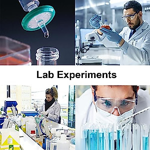 10 Pack 5ml Plastic Syringe with Needle, Syringe for Liquid, Oral, Scientific Labs, Measurement, Dispensing, Feeding Pets, Oil or Glue Applicator, Individually Wrapped (5 ML)