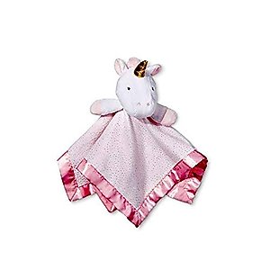Cloud Island Small Security Blanket Unicorn Light Pink