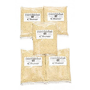 G&T Country Living Cricket and Dubia Roach Chow (5 Lbs.) - Chow to Raise Your Feeder Crickets and Dubia Roaches