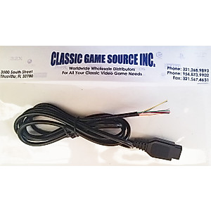 8FT 9 Pin Replacement Cable Cord Wire to Repair Sega Master System Controller