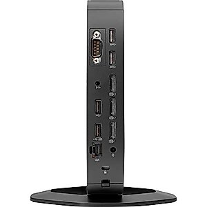 HP t640 Thin ClientAMD Ryzen R1505G Dual-core (2 Core) 2.40 GHz - TAA Compliant - 4 GB RAM DDR4 SDRAM - 16 GB Flash - AMD Radeon Vega 3 Graphics - Gigabit Ethernet ThinPro - IEEE 802.11ac - Displ