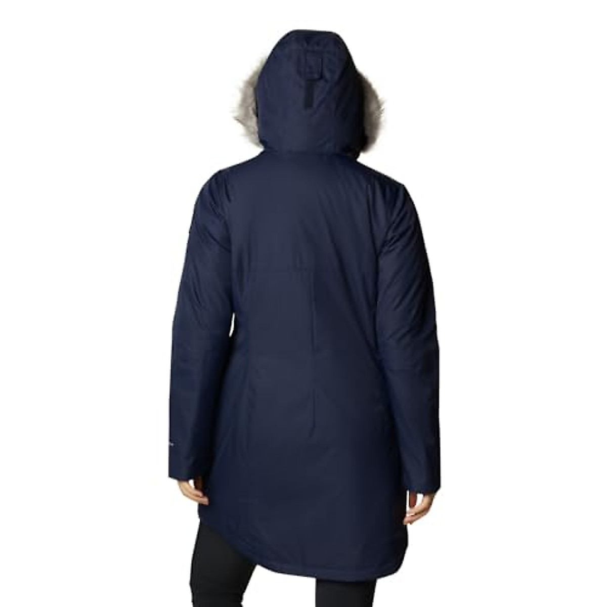 Columbia Women's Suttle Mountain Long Insulated Jacket, Dark Nocturnal, 2X Plus