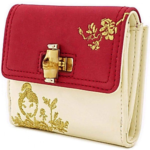 Loungefly Mulan Bamboo Lock Wallet, Multi, One Size