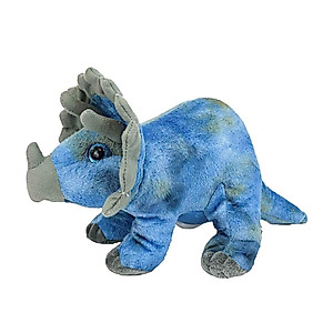 Make Your Own Stuffed Animal Cuddly Soft Stella The Triceratops 8 inch Kit. No Sewing Required