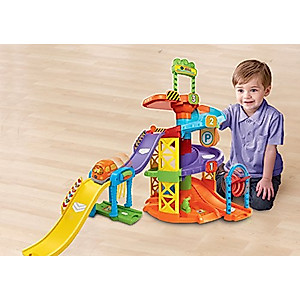VTech Go! Go! Smart Wheels Spinning Spiral Tower Playset (Frustration Free Packaging)