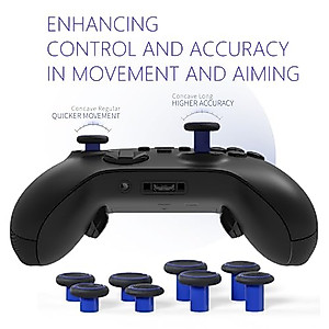 HEXGAMING ULTRA X Wireless Controller for Xbox Series X & S, for Xbox One, for Windows 7/8/10-4 Remappable Back Buttons - Adjustable Triggers - Interchangeable Thumbsticks - 6 Profiles - Green Weeds