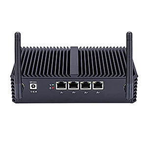 Qotom DIY Firewall/Router/VPN Appliance/Gateway Device/DHCP Server/DNS Server, 4X 2.5G LAN, RS-232, Core i5-4200U, 8GB RAM 64GB SSD WiFi